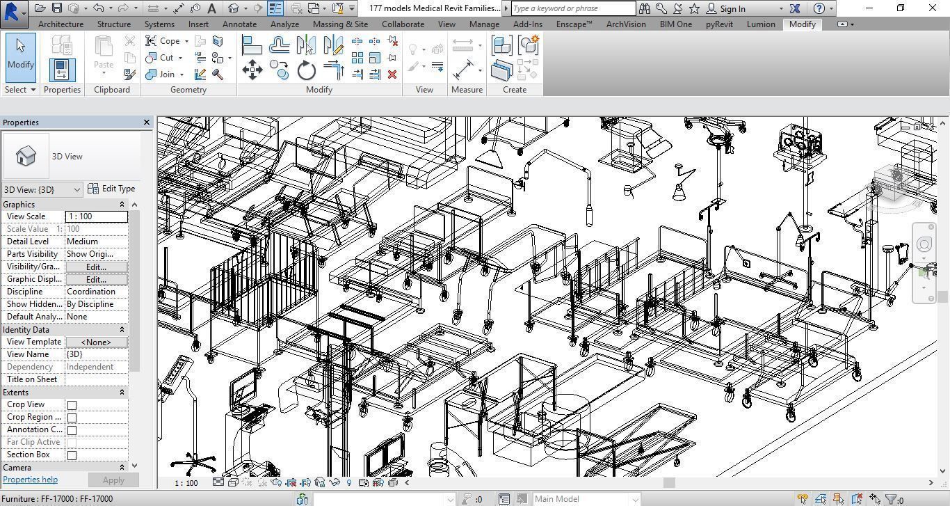 177 models for Medical Equipment Revit Family 3d model 3D model | CGTrader