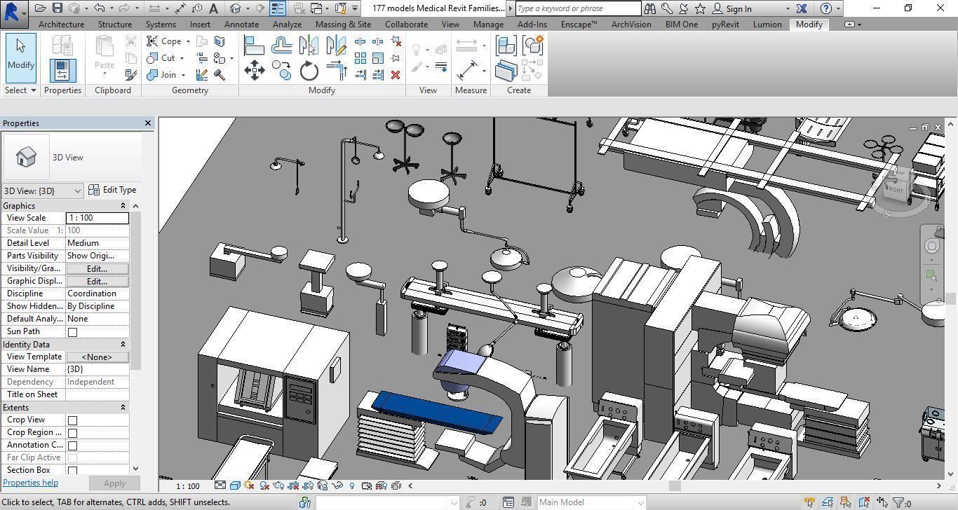 177 models for Medical Equipment Revit Family 3d model 3D model | CGTrader