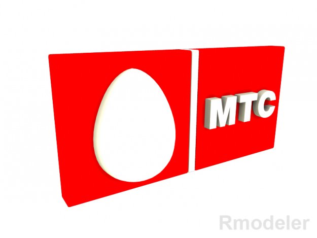 MTC 3d Logo 3D model | CGTrader