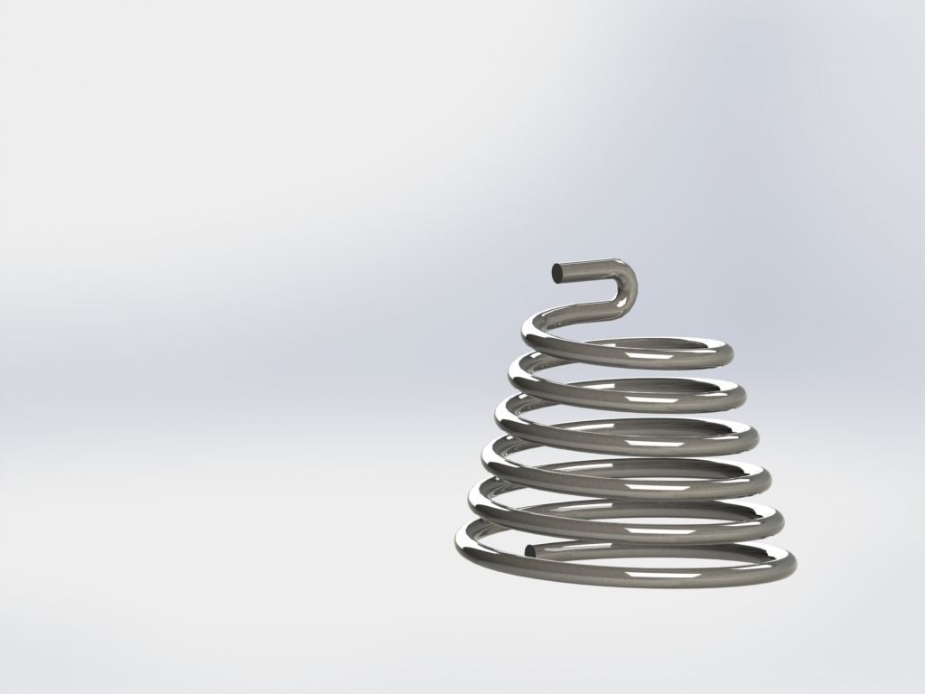 Tension Spring free 3D model | CGTrader