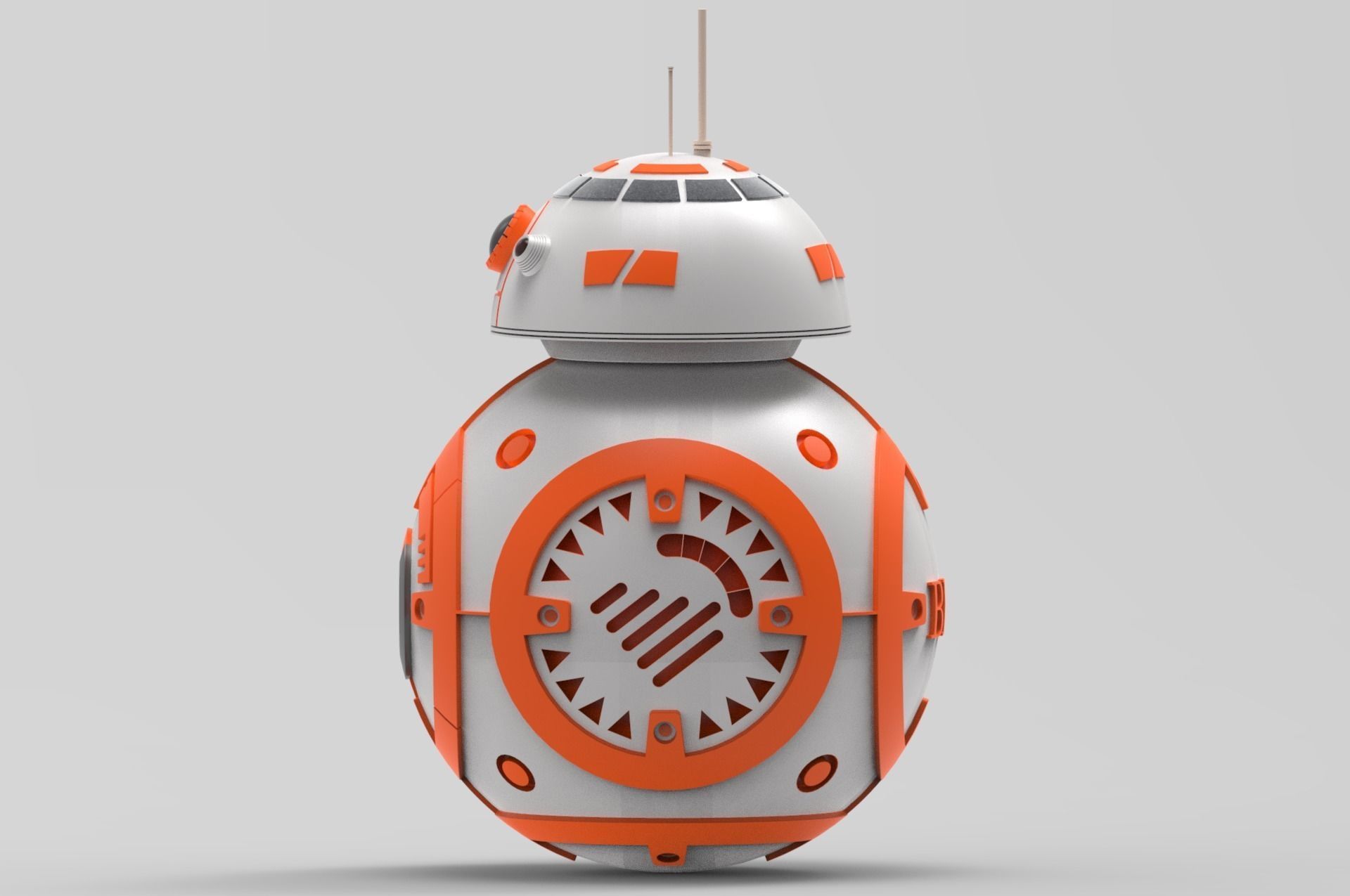 BB8 robot 3D model | CGTrader