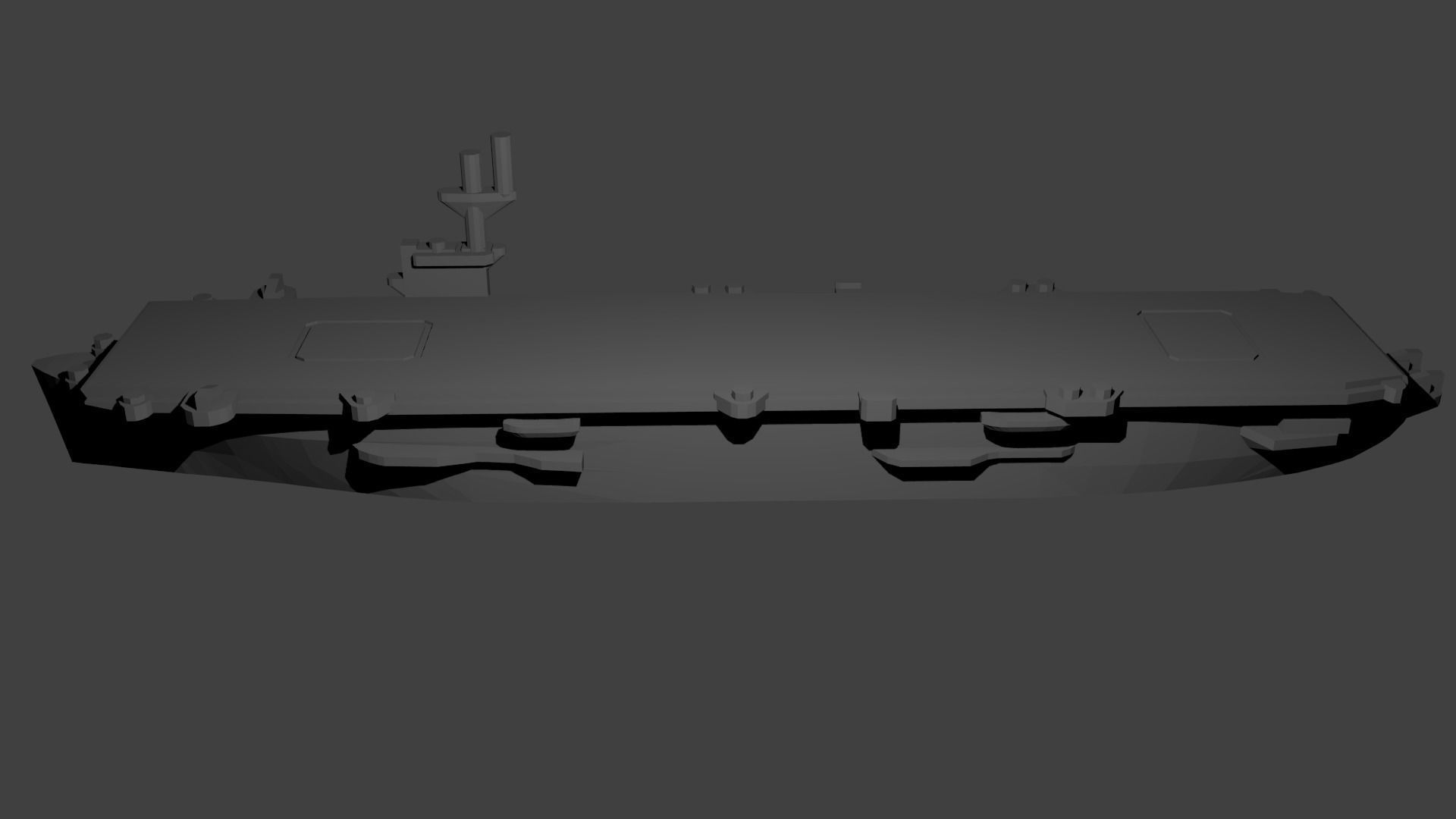 US Bogue Class Aircraft Carrier free 3D model 3D printable | CGTrader