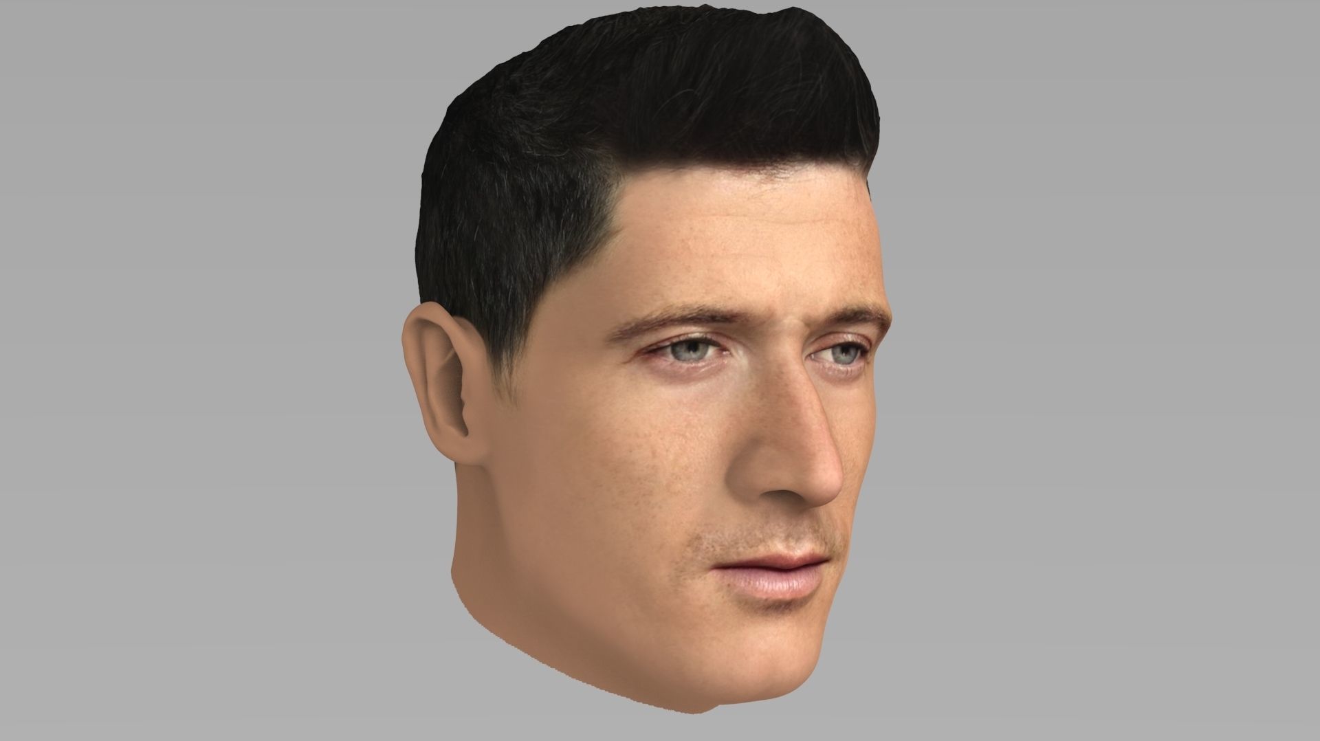 Robert Lewandowski 3D model | CGTrader
