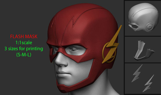 Printable Flash Mask