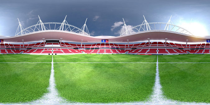 360 HDRI of Saint Petersburg Stadium - Zenit Arena 3D model | CGTrader