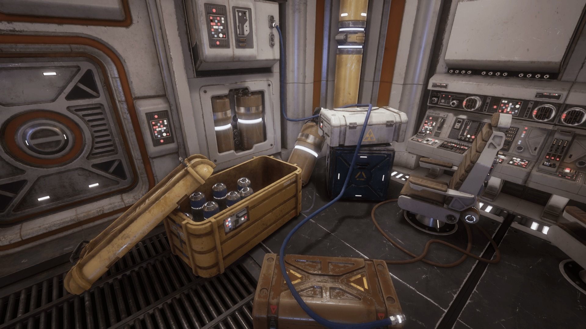 3D model Sci Fi Interior Prop Pack 1 VR / AR / low-poly | CGTrader
