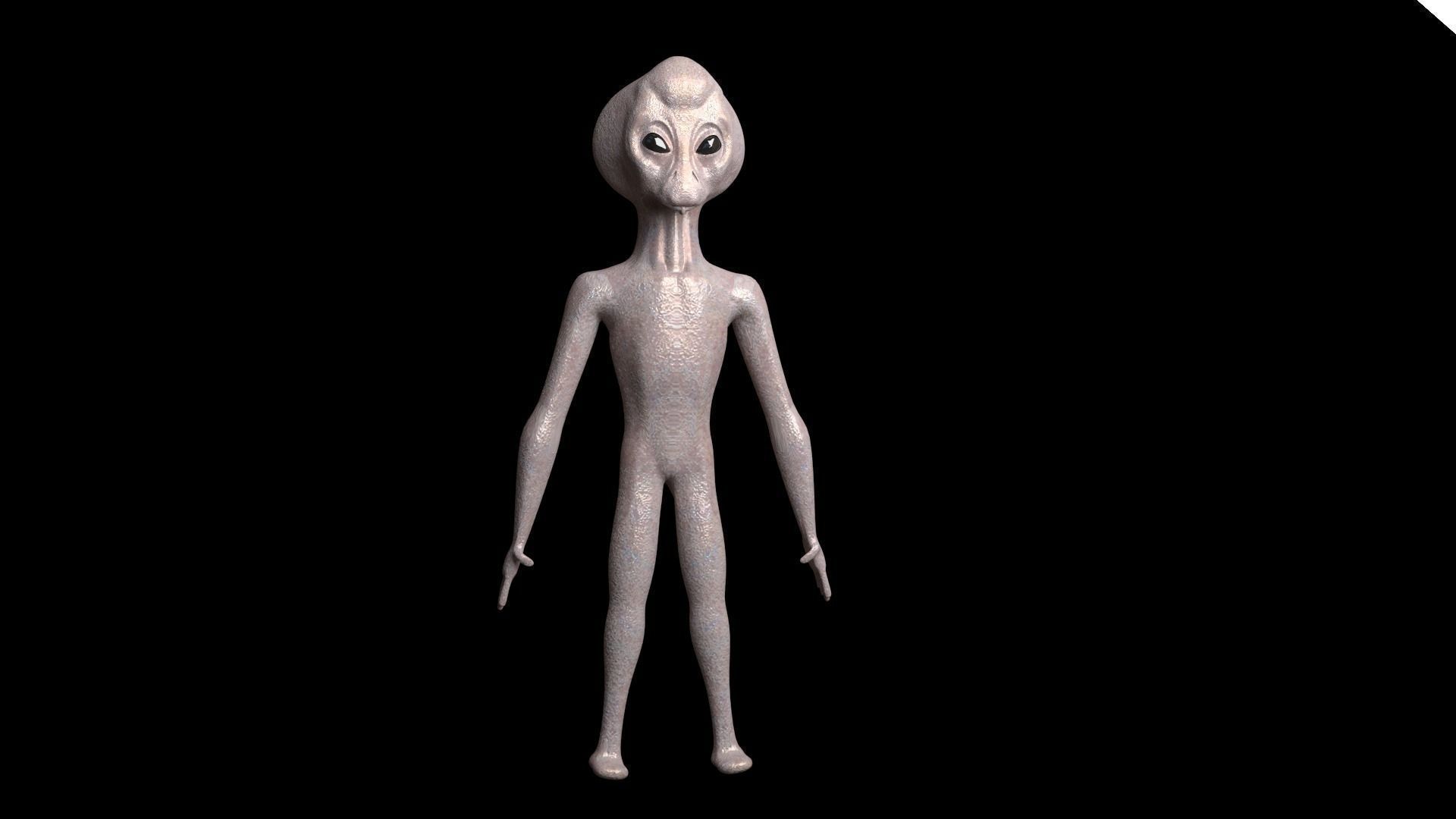 Alien full free 3D model | CGTrader