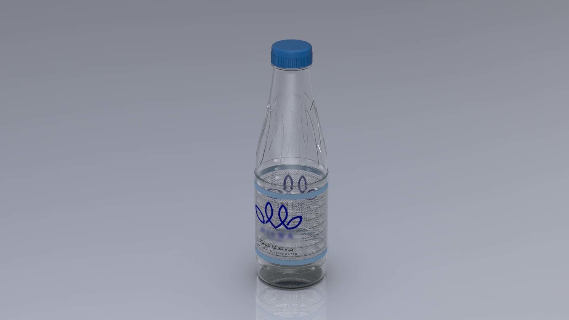 Water bottle 3D model free VR / AR / low-poly 3D model | CGTrader