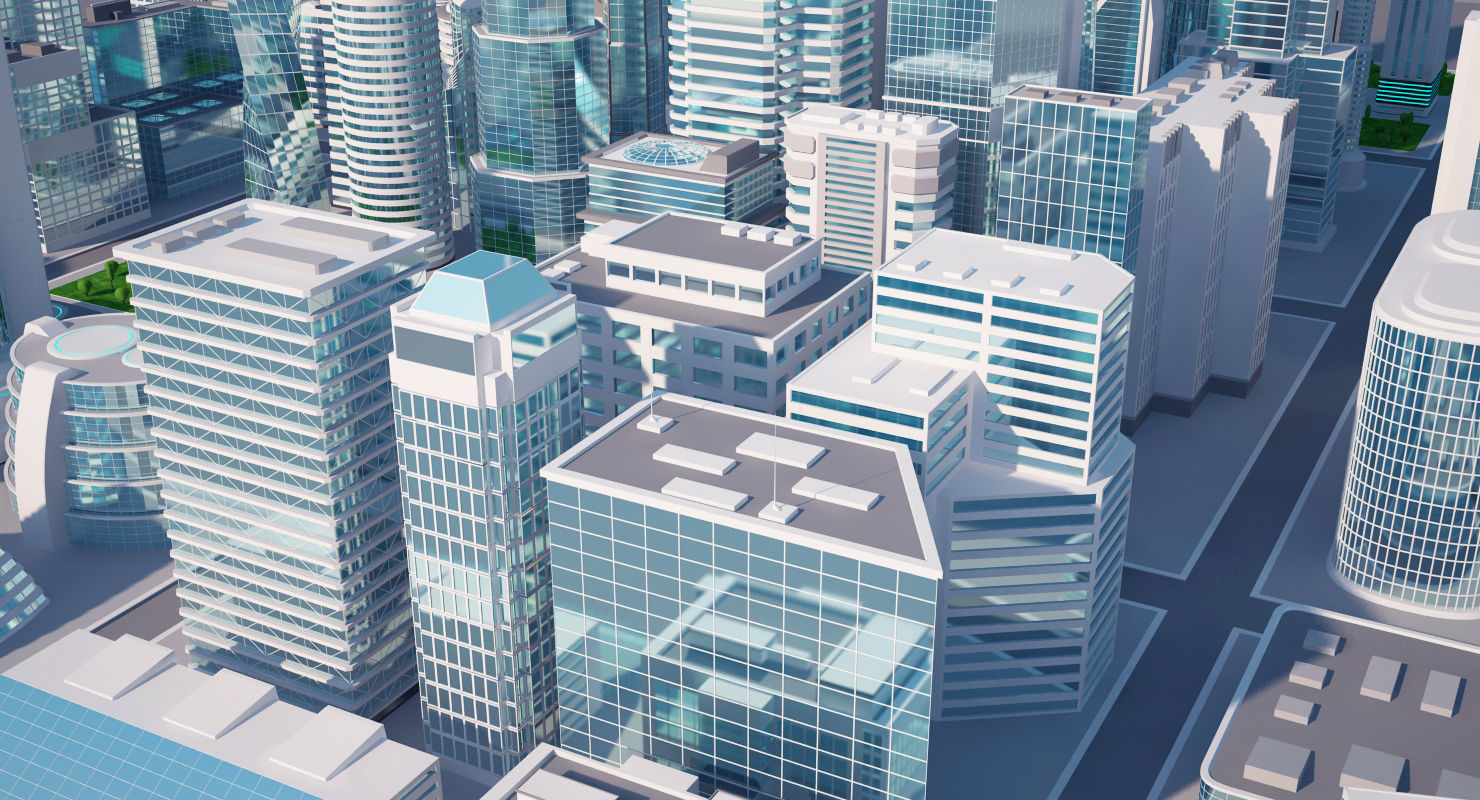 Mega City 3D model | CGTrader