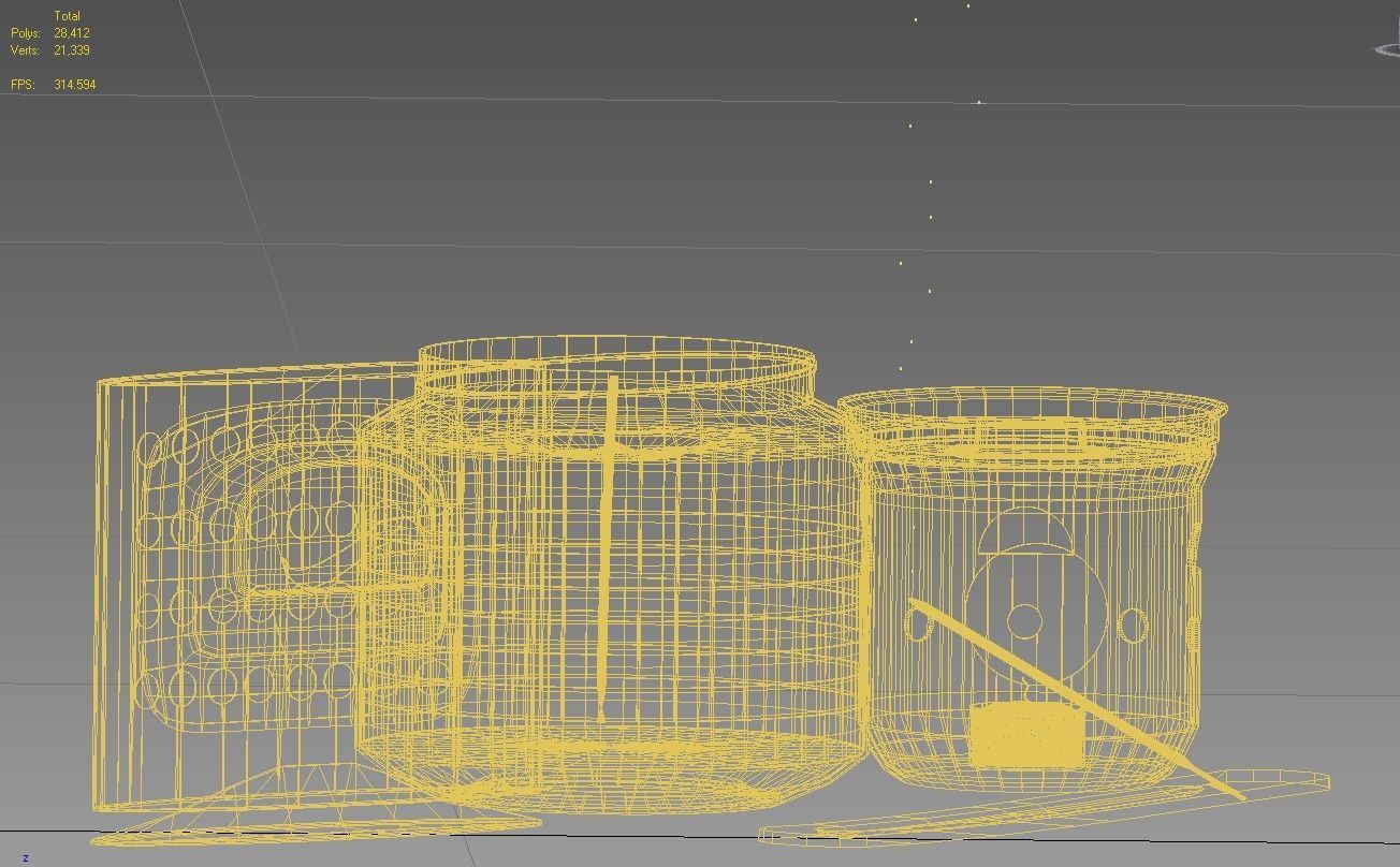 Aroma Pack set 1 3D model | CGTrader