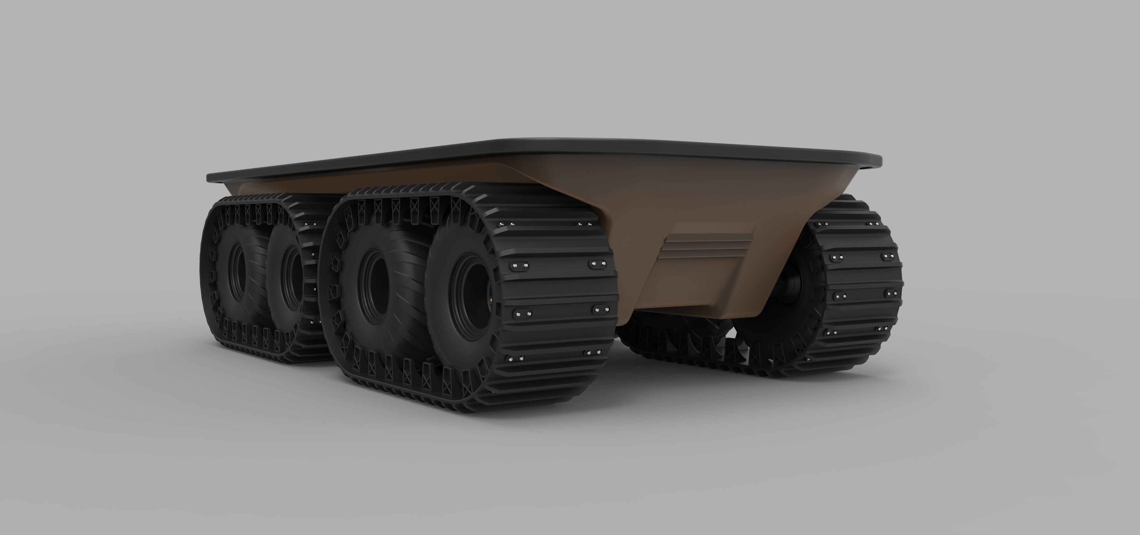 Argo platform 8x8 with 4 tracks 3D model | CGTrader