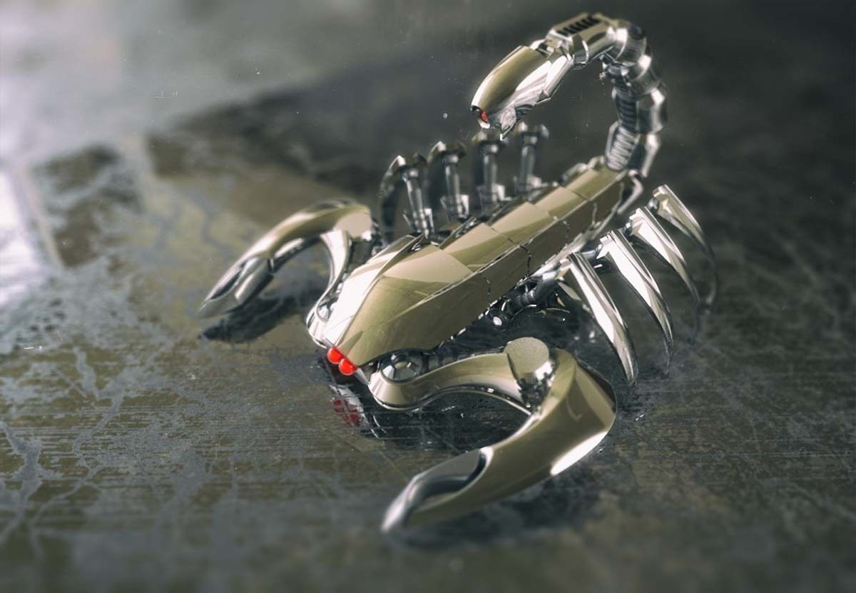 Mech Scorpion - Robots 3D model | CGTrader