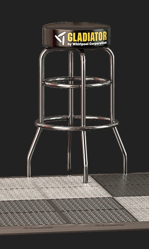 Auto workshop Gladiator Collection 3D model | CGTrader