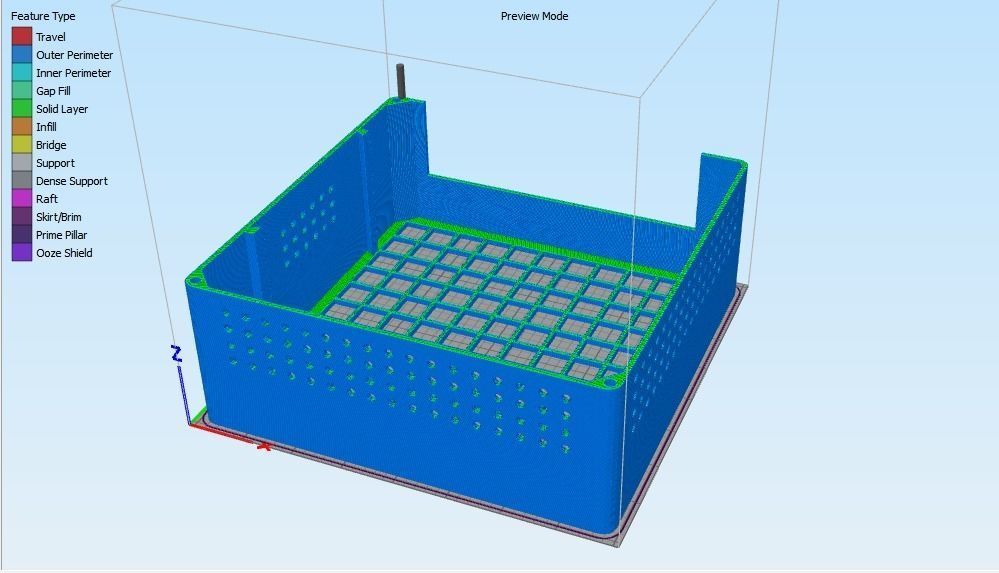 Mini-itx pc case 3D model 3D printable | CGTrader