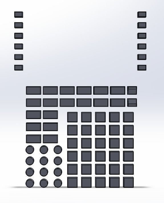 Airbus A330 MCDU 3D Print Model V2 3D model 3D printable | CGTrader
