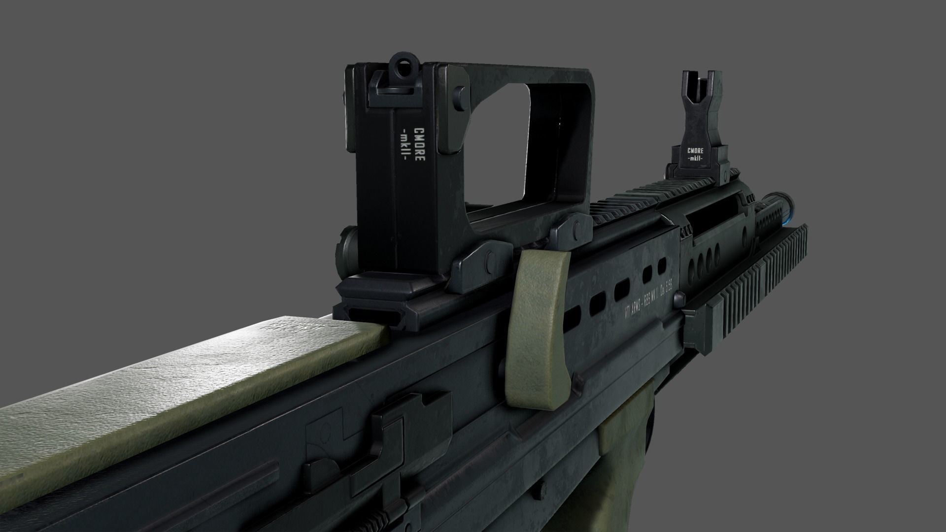 3D model L86 Light Machine Gun VR / AR / low-poly | CGTrader