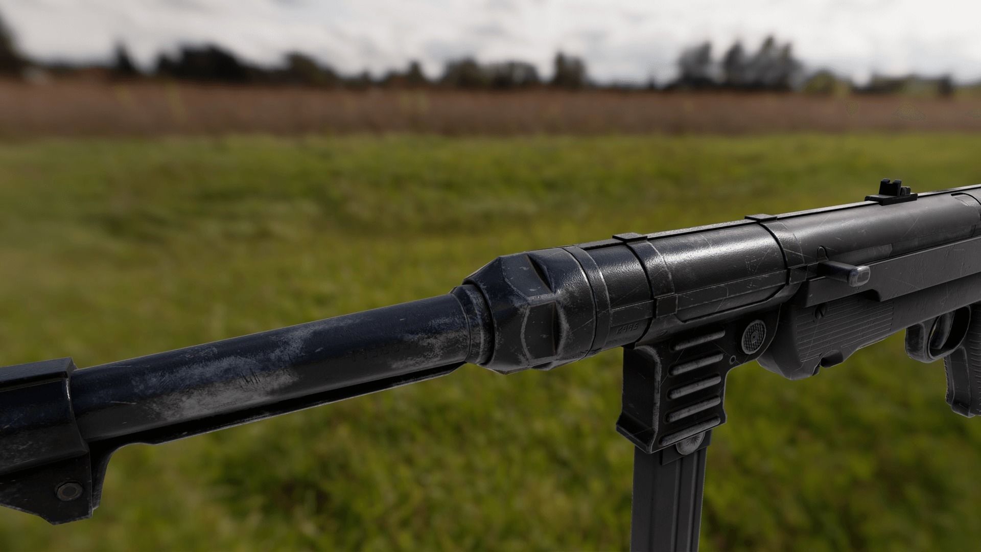 3D model Animated FPS MP40 Pack VR / AR / low-poly rigged animated | CGTrader