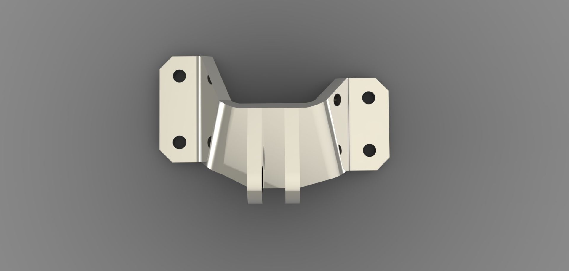 Ge jet engine bracket- sheetmetal experiment free 3D model | CGTrader