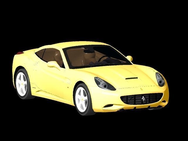 Ferrari California 3D model | CGTrader