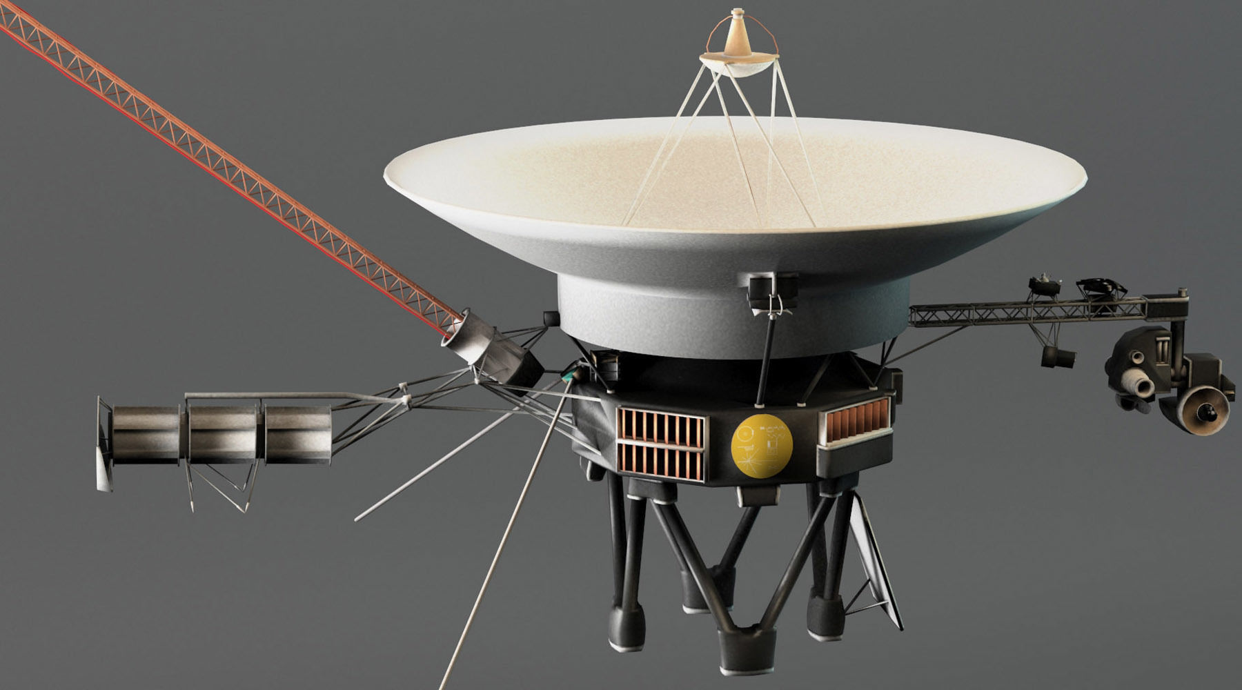 3D model Voyager Probe v2 VR / AR / low-poly | CGTrader