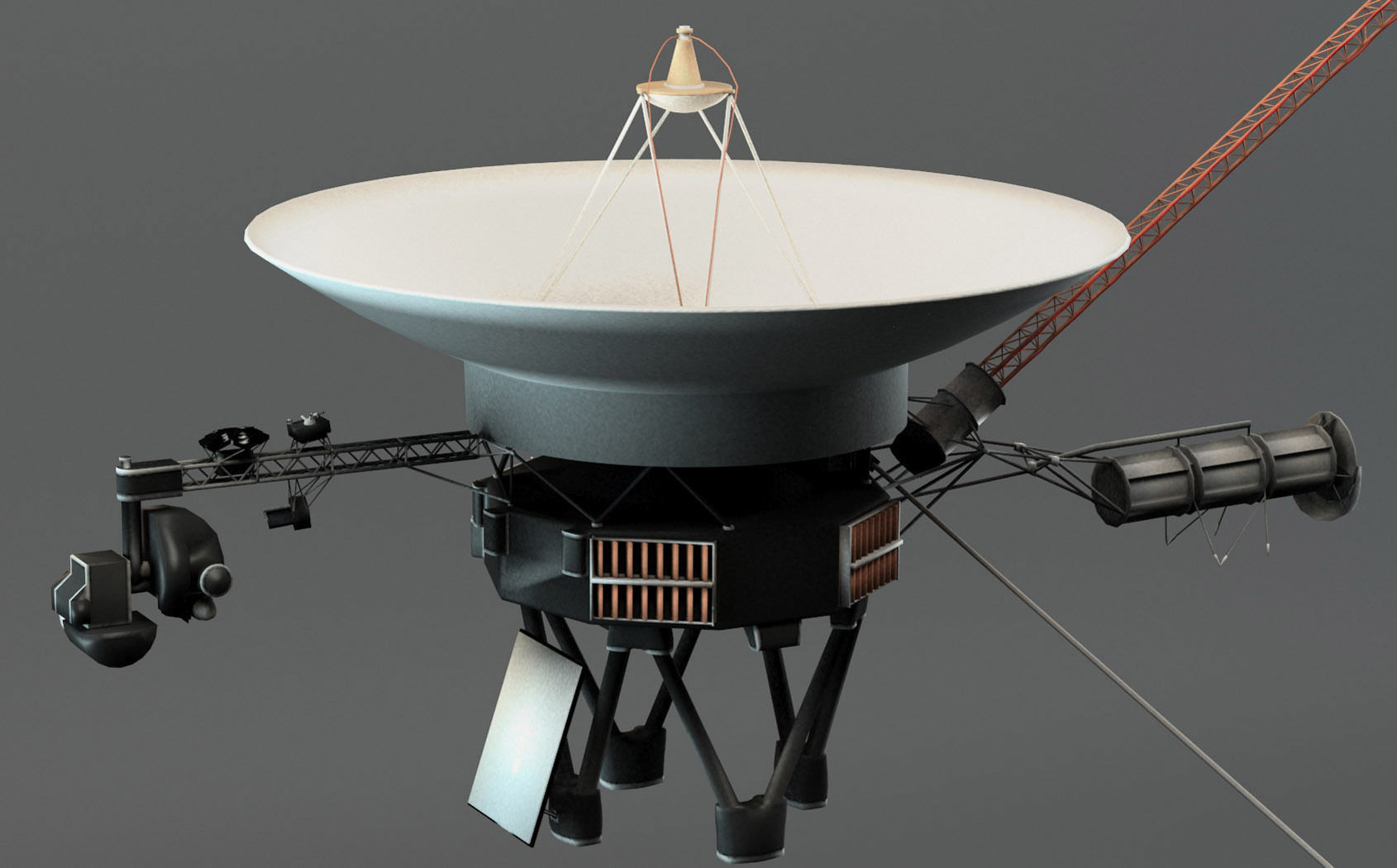 3D model Voyager Probe v2 VR / AR / low-poly | CGTrader