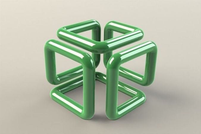 Endless cube 3D model | CGTrader