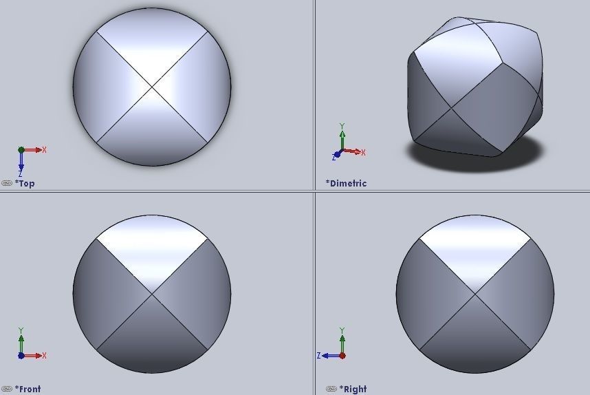 Spherical hedron 3D model | CGTrader