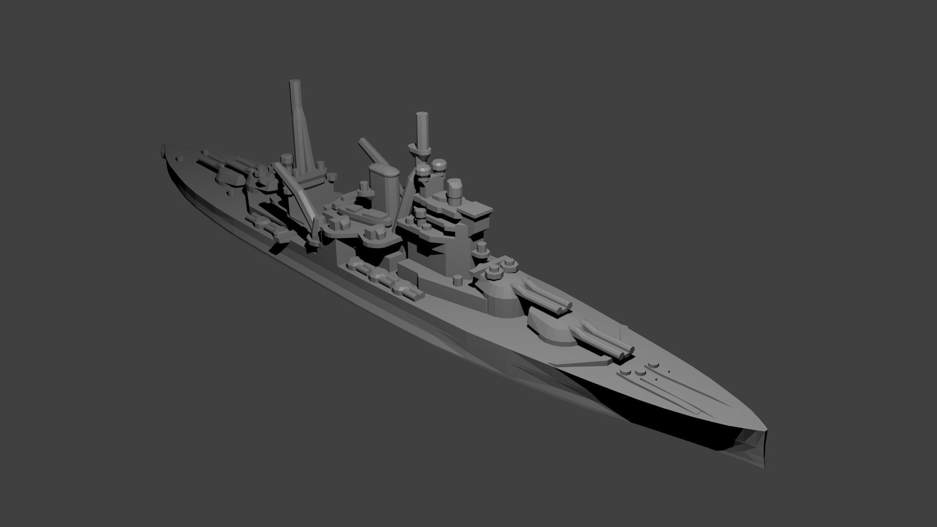Miniature WWII Warship Complete Collection 3D model 3D printable | CGTrader