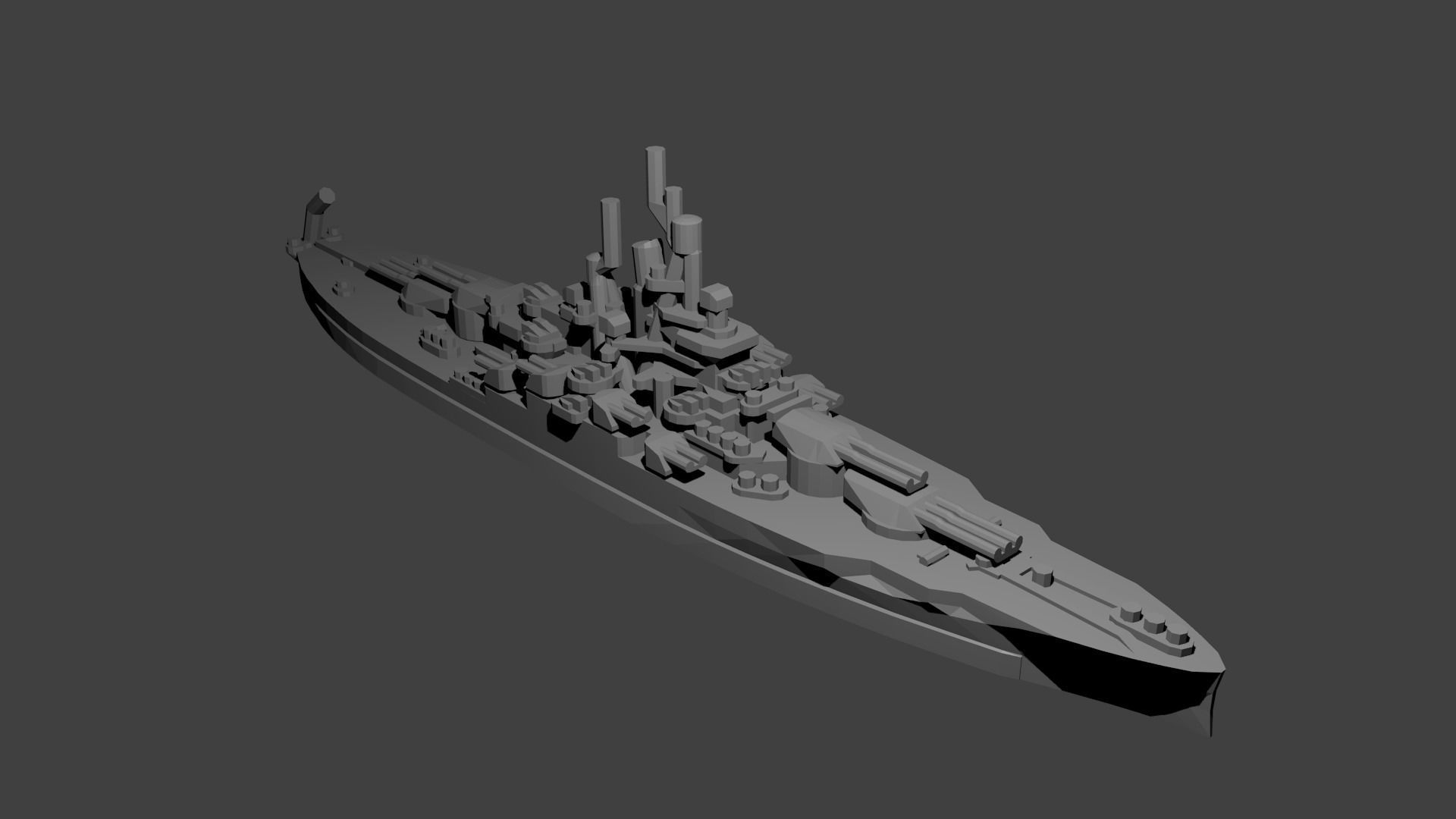 Miniature WWII Warship Complete Collection 3D model 3D printable | CGTrader