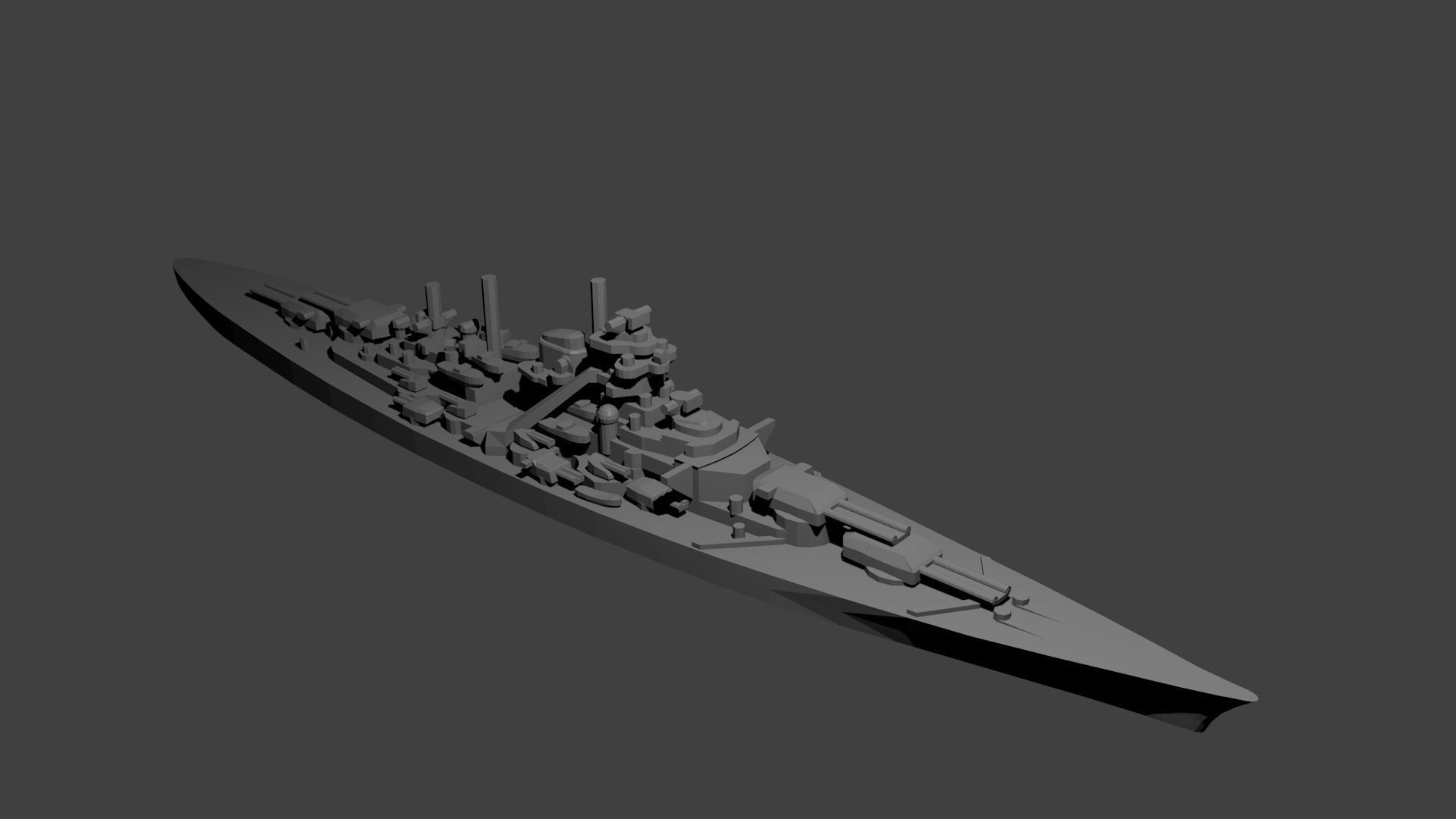 Miniature WWII Warship Complete Collection 3D model 3D printable | CGTrader