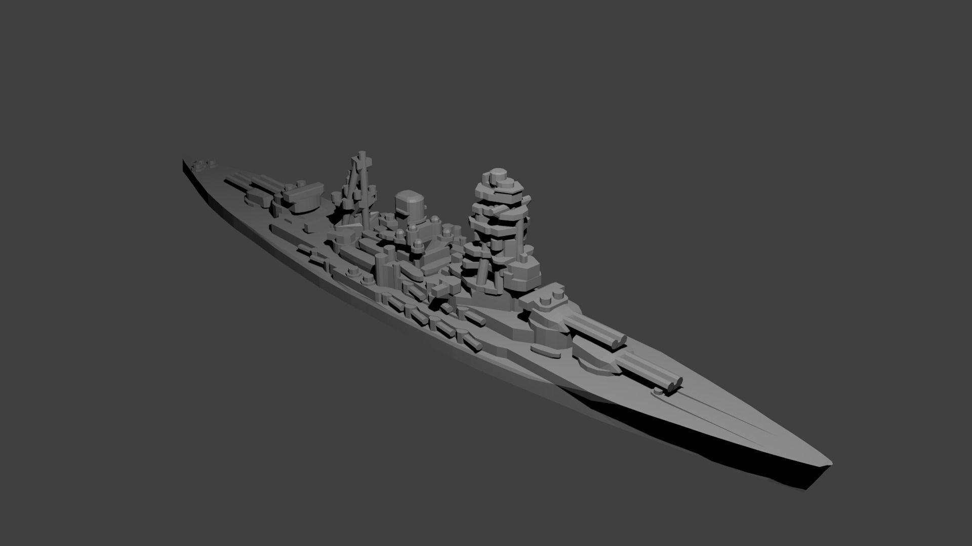 Miniature WWII Warship Complete Collection 3D model 3D printable | CGTrader