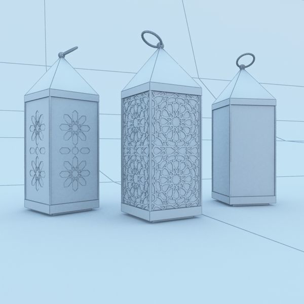 Moroccan Lantern 3D model | CGTrader