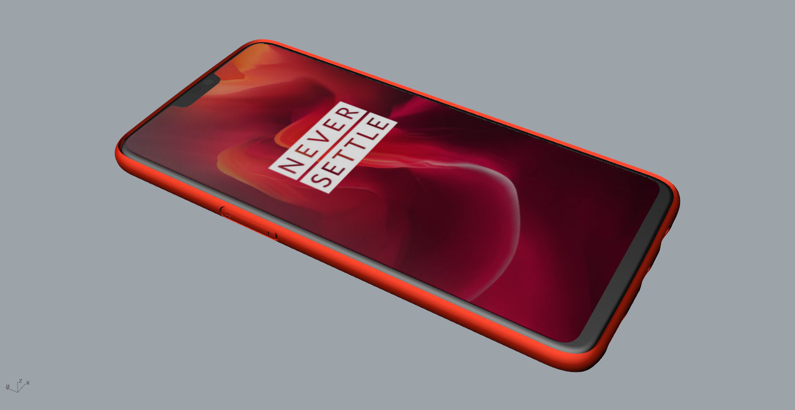 Oneplus 6 RED case design 3D model 3D model 3D printable | CGTrader