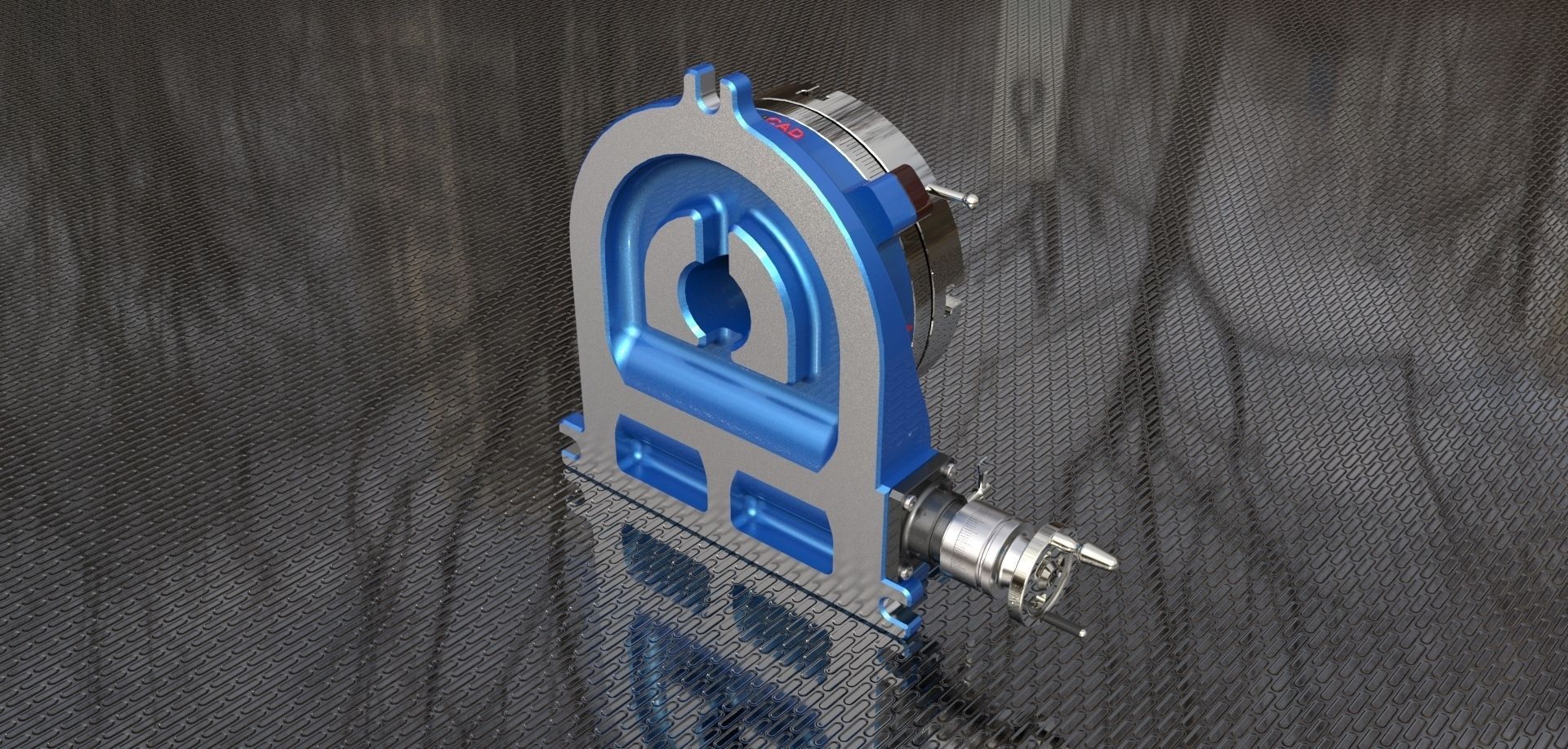 Manual Rotary Table free 3D model | CGTrader