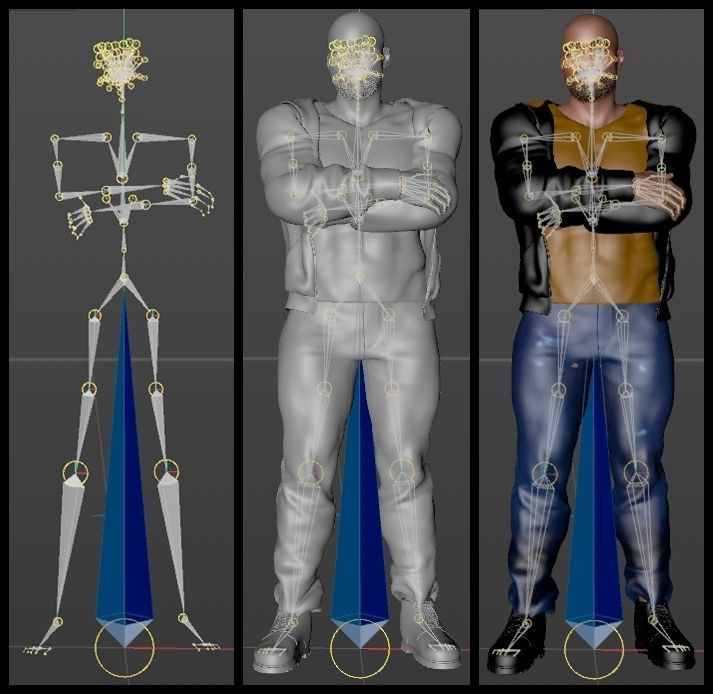 Luke Cage - Netflix 3D model animated rigged | CGTrader