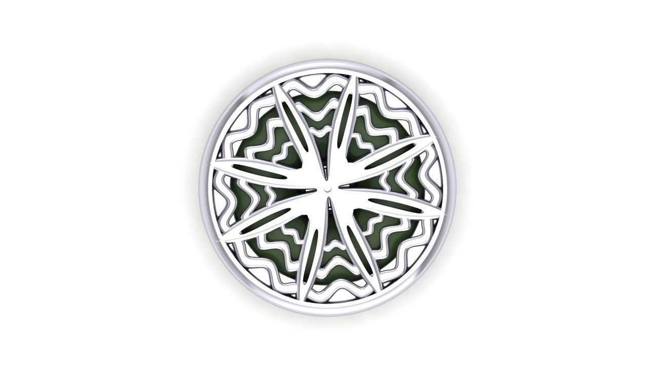 JADE PENDANT 3D model 3D printable | CGTrader