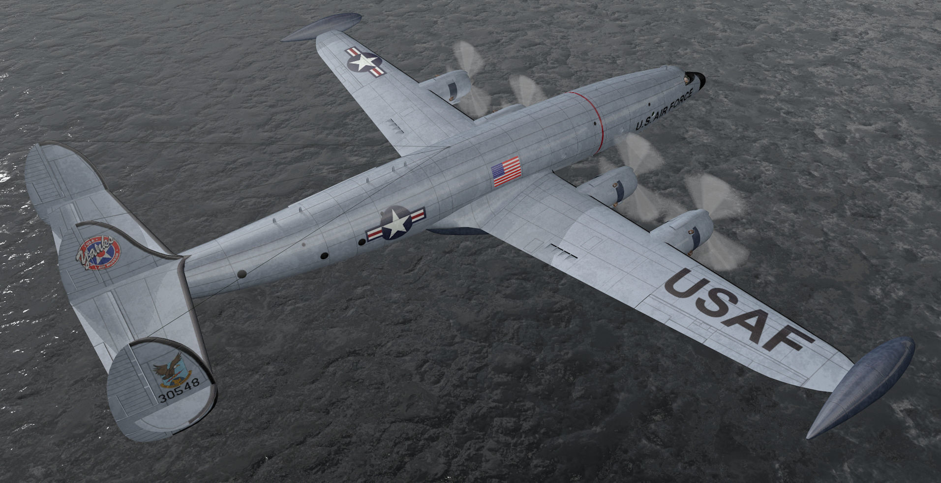 Lockheed EC-121 Warning Star 3D model | CGTrader