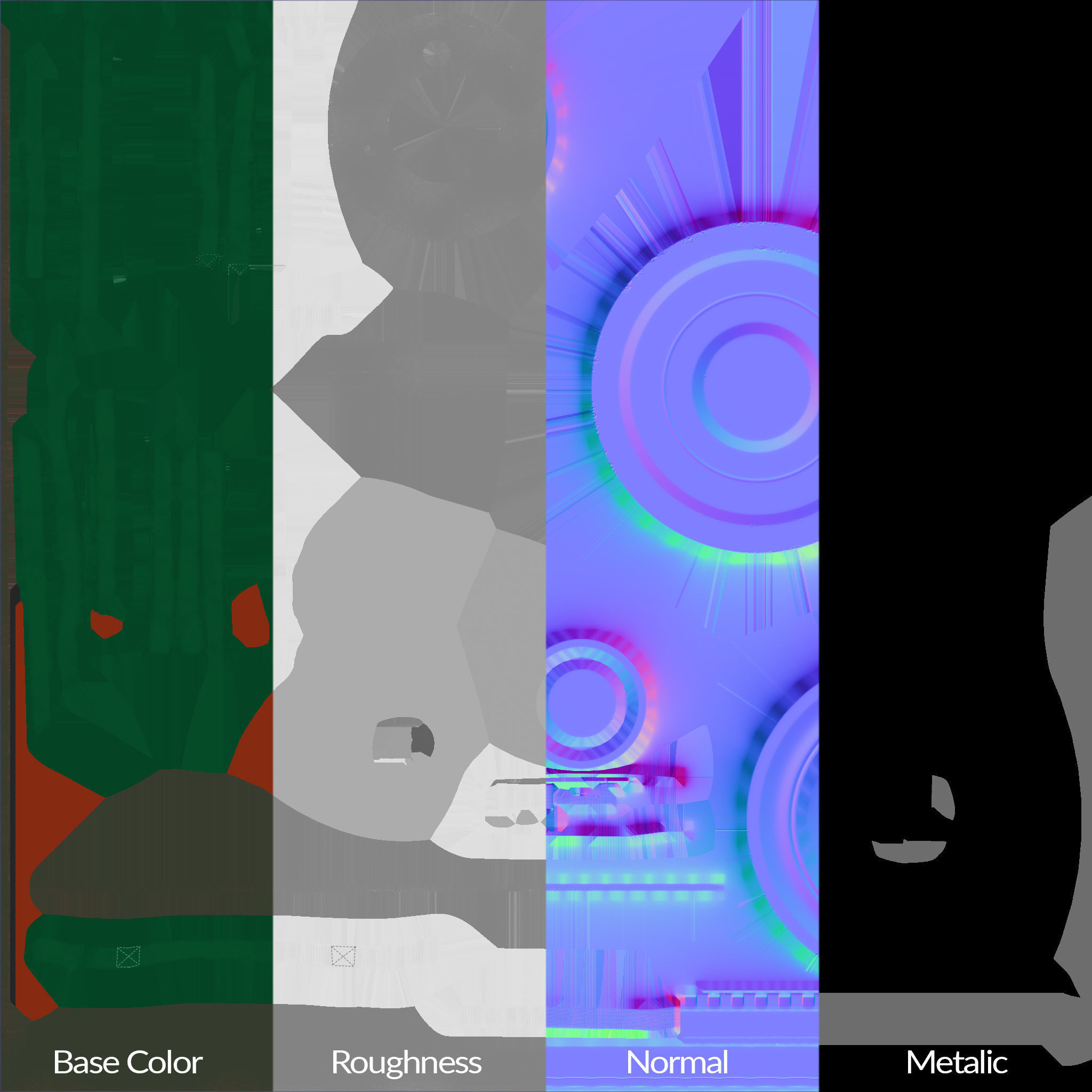 Land mine free VR / AR / low-poly 3D model | CGTrader