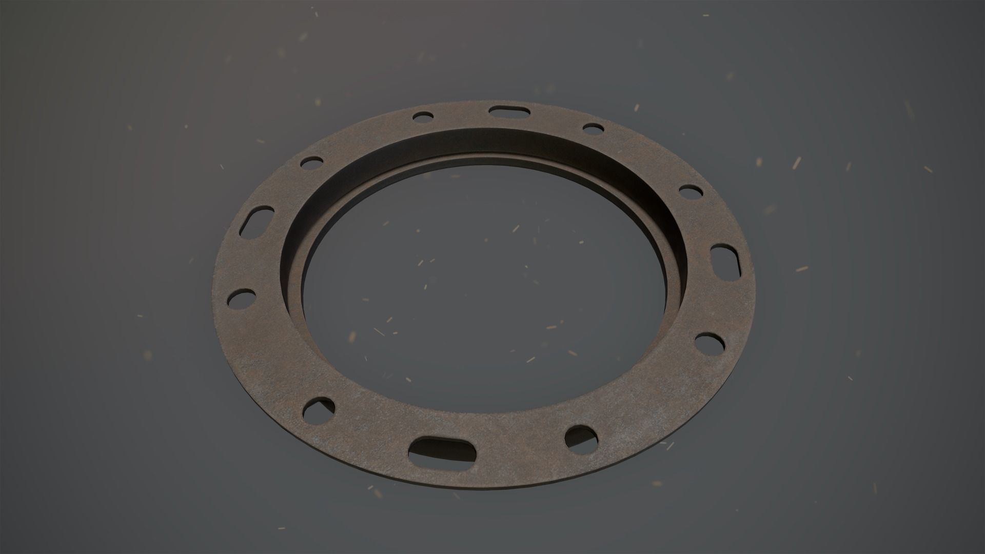 3D model Sewer Hatch Pack 1 LODs Three Texture Options VR / AR / low ...
