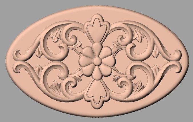 Artcam Aspire 3D relief models STL Files used for CNC E595 3D model ...
