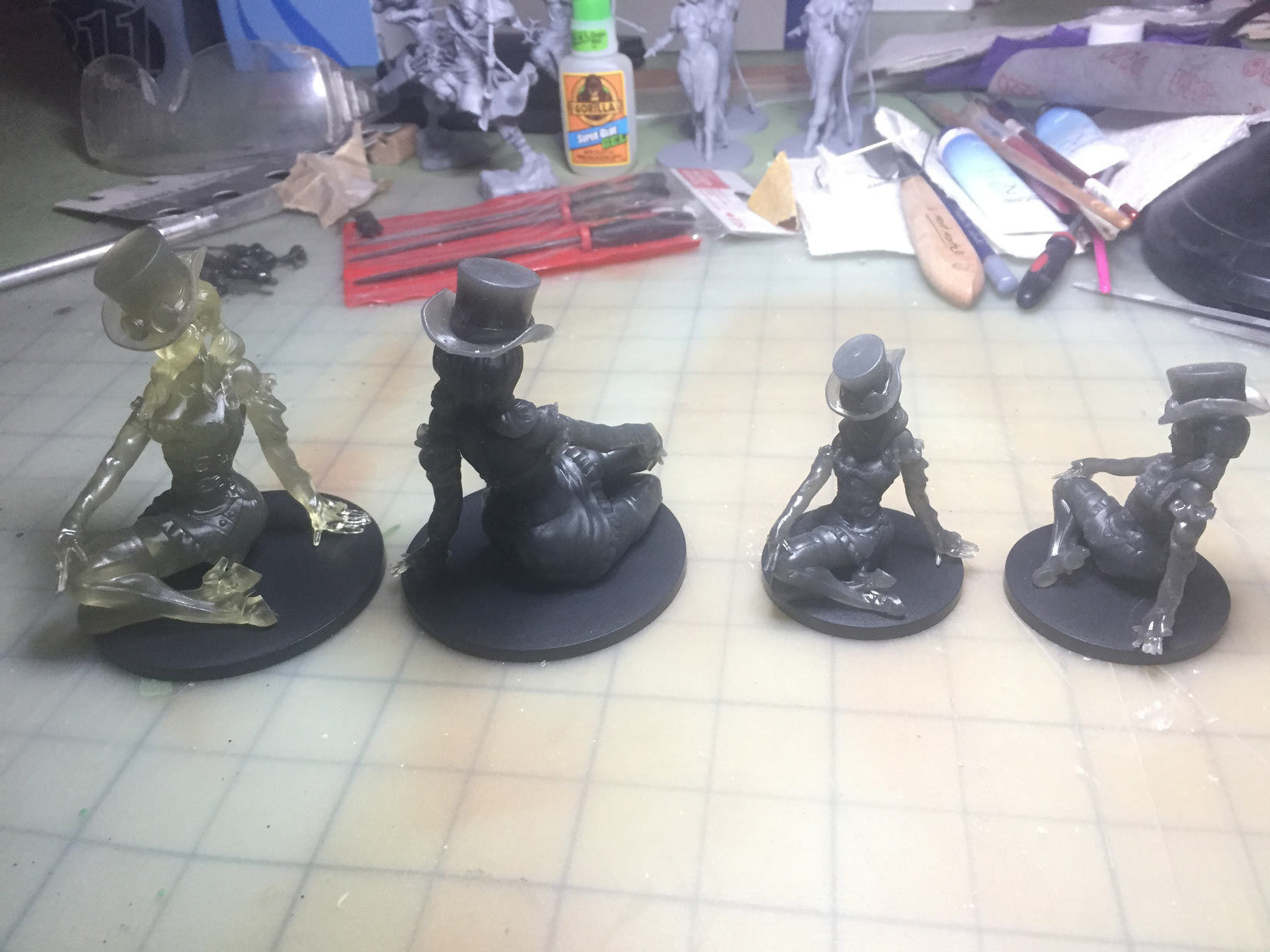 Steampunk Girl Pinup 3D print model 3D model 3D printable | CGTrader