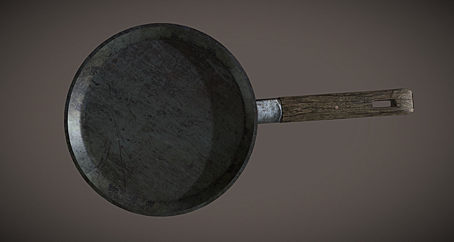 3D model Old frying pan VR / AR / low-poly | CGTrader