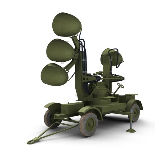 Mobile Sound Locator 3D model | CGTrader