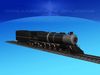 RR 2-8-4 Steam Locomotive 3D model rigged | CGTrader