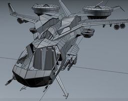 Gunship 3D Models | CGTrader