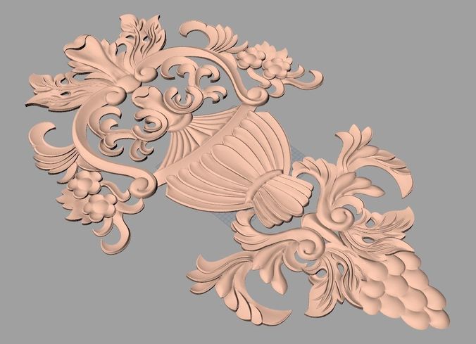CNC 3D relief design STL format file used for artcam aspire E742 3D ...