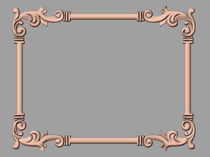 3D carved model furniture 3D design used for artcam aspire E789 3D model | CGTrader