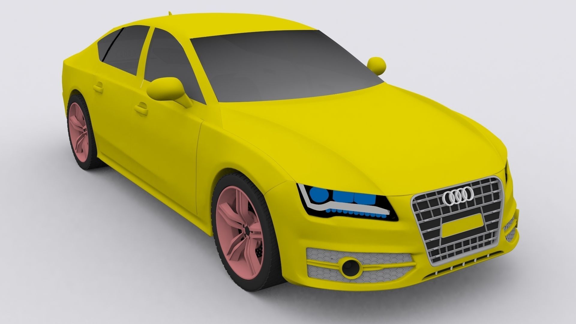 Audi s7 car 3D model | CGTrader