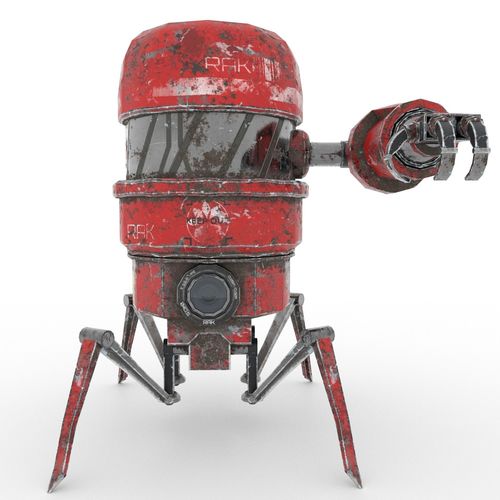 RAK robot free VR / AR / low-poly 3D model | CGTrader