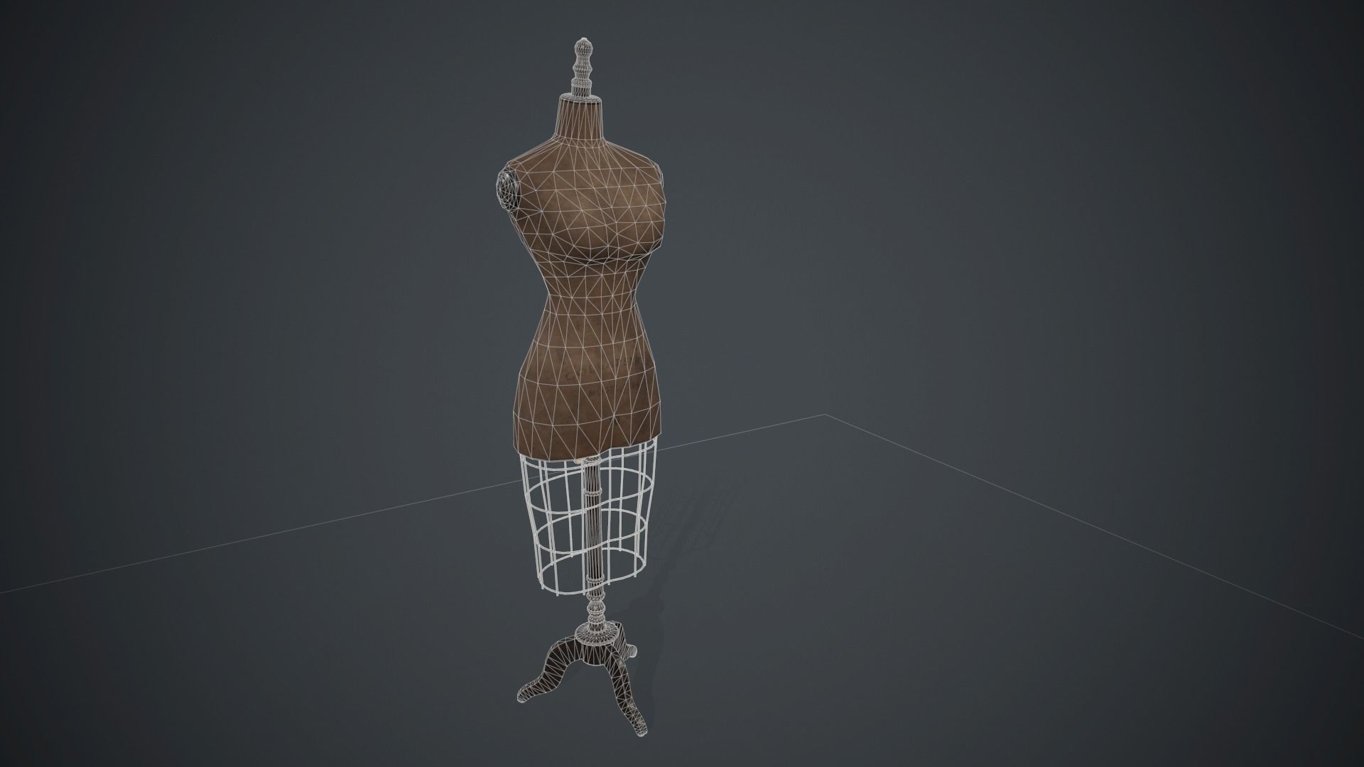 3D model Retro Mannequin PBR Game Ready VR / AR / low-poly | CGTrader